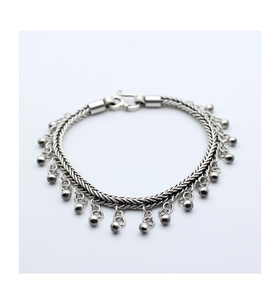 Bracelets en argent pour femmes et hommes